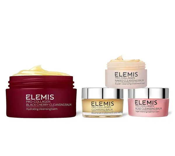 Elemis Pro-collagen Black Cherry Cleansing Balm W/discovery Set - One-color