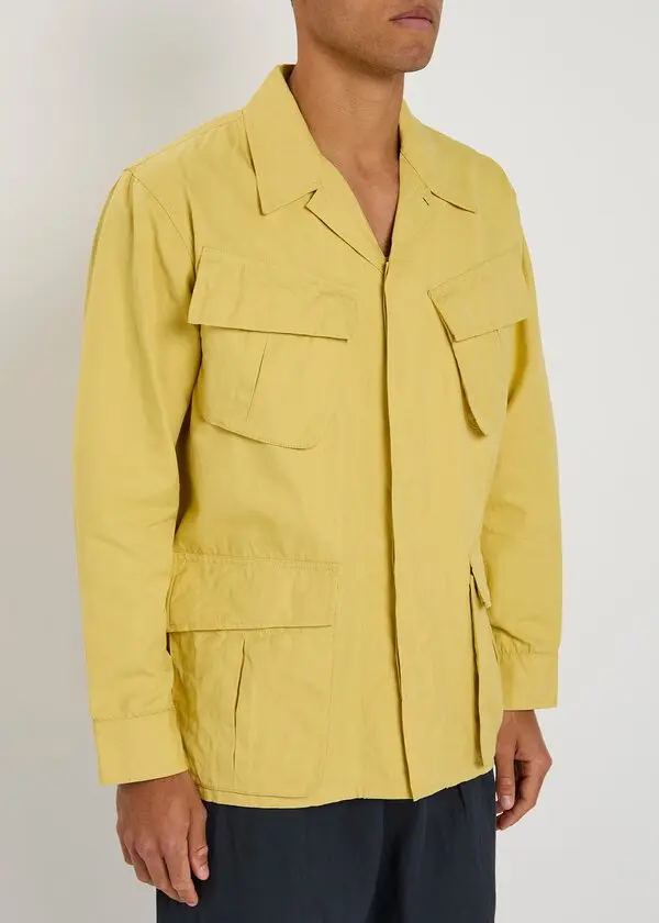Universal Works Jungle Linen-blend Overshirt Jacket