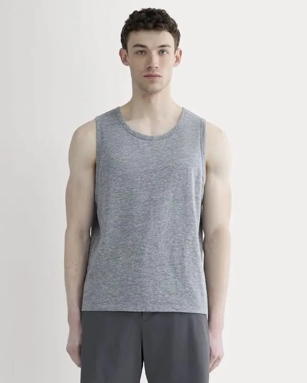 Everlane Rec Performance Tank Top - Heathered Grey