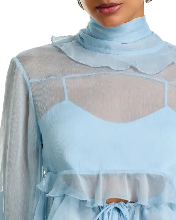 Bardot Anyssa Ruffle Blouse