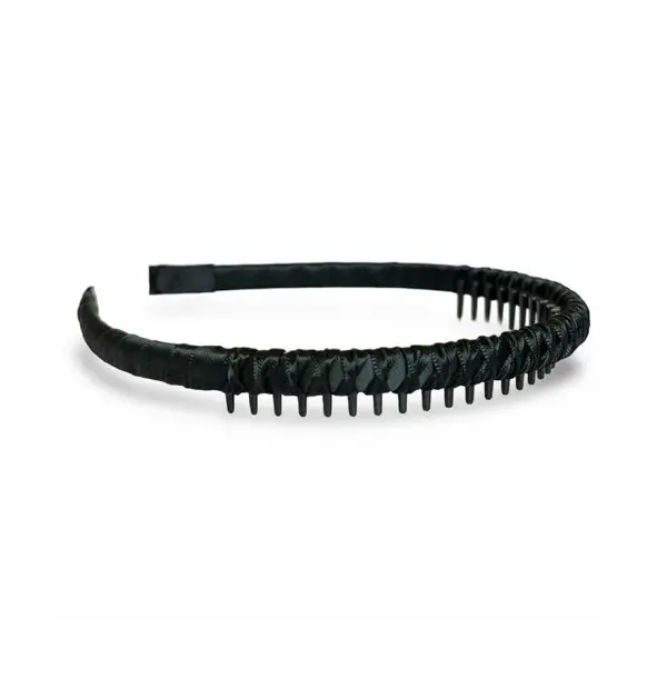 HEADBANDS OF HOPE Textured Headband - Black