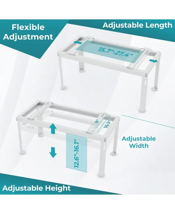 MECALE Mini Split Ground Stand For 9000-18000 Btu Ductless Air Conditioner