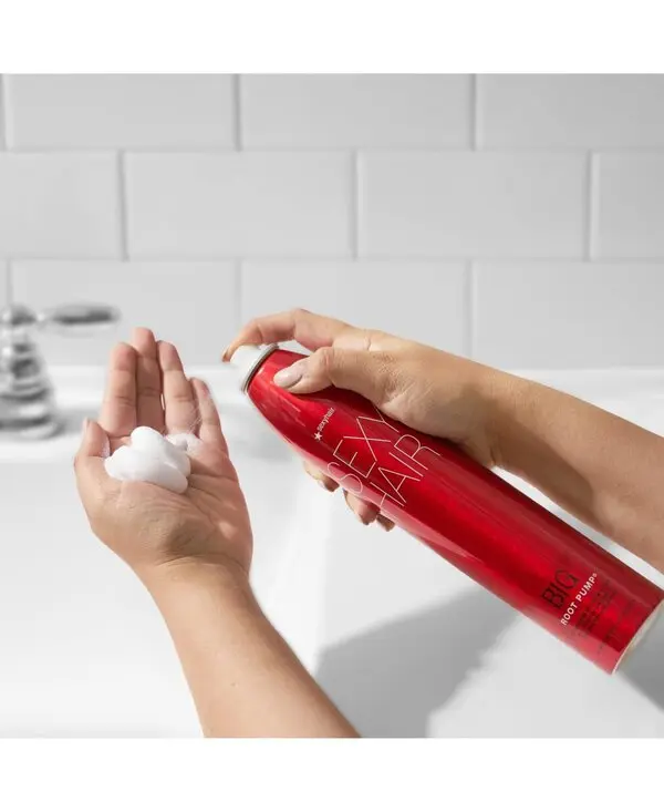 SEXY HAIR Big Root Pump Volumizing Spray Mousse 10oz - Red