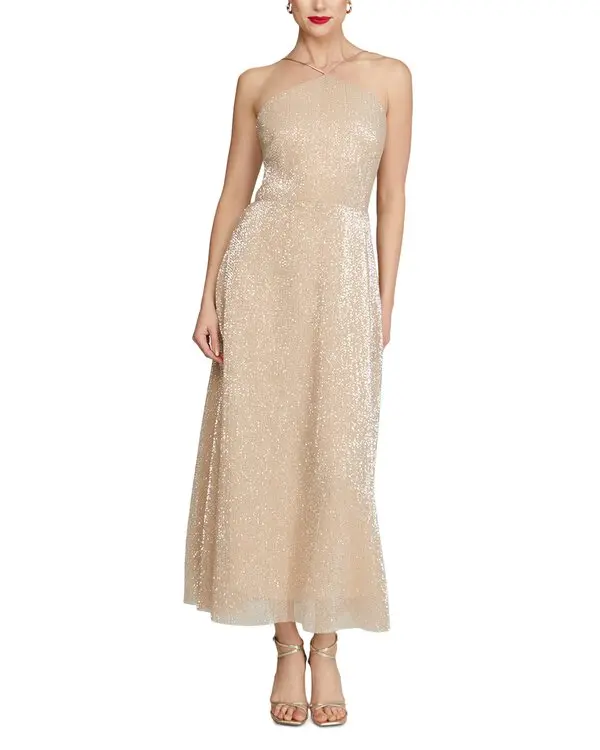 Halston Denise Sequin Midi Dress