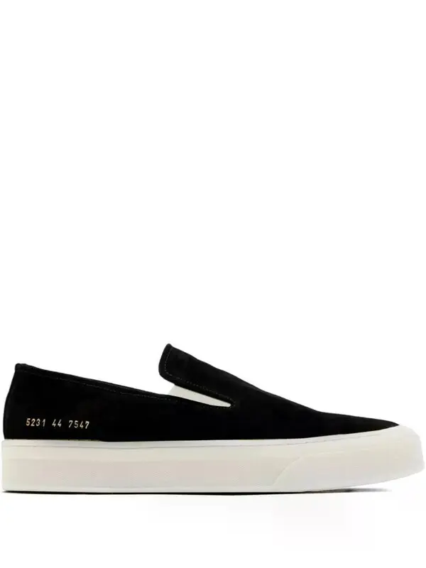 COMMON PROJECTS Suede Sneakers - Black