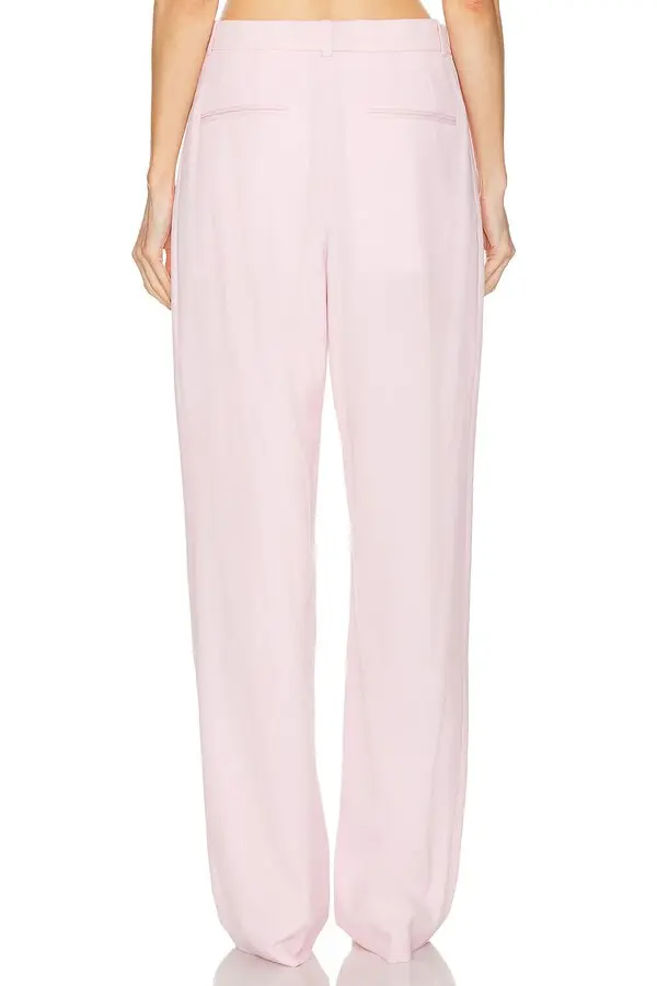 Wardrobe.NYC Low Rise Trouser - Blush