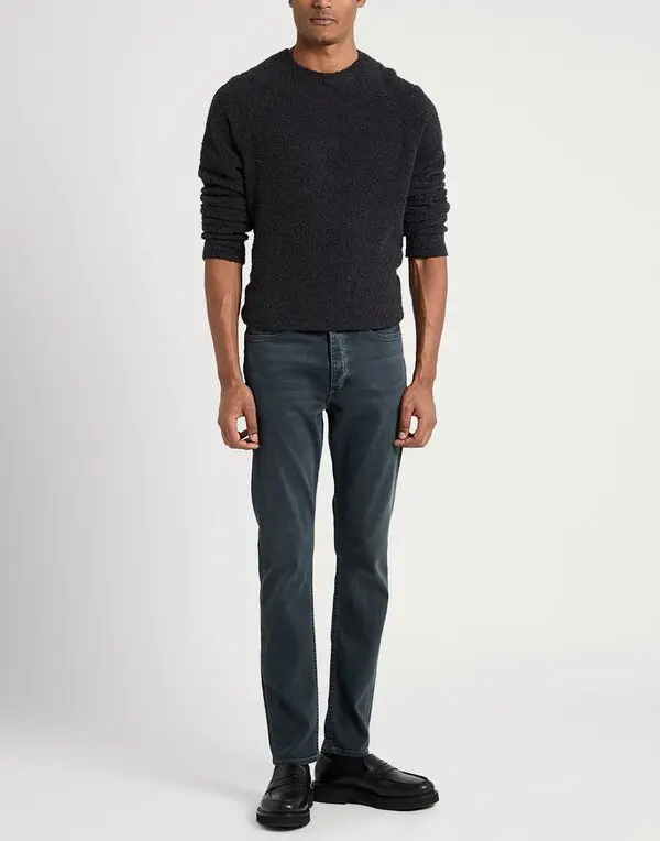 Rag & Bone Cotton Blend Straight-leg Jeans - Charcoal