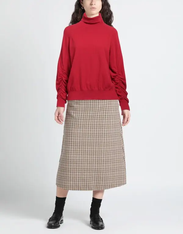 SEMICOUTURE Turtleneck Virgin Wool Cashmere Top