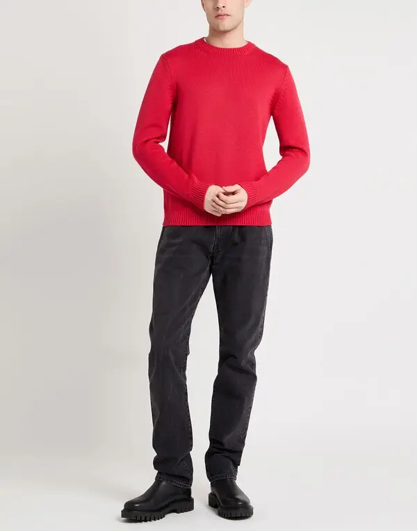 ROBERTO COLLINA Merino Wool Sweater - Red