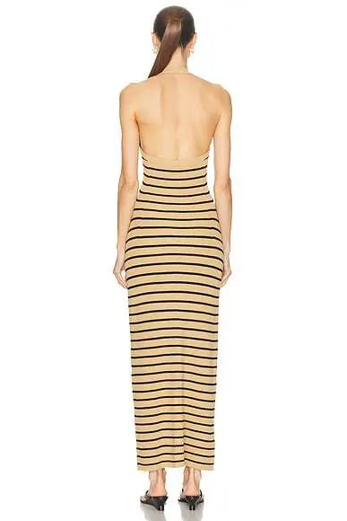 Proenza Schouler Meryl Dress - Khaki Multi