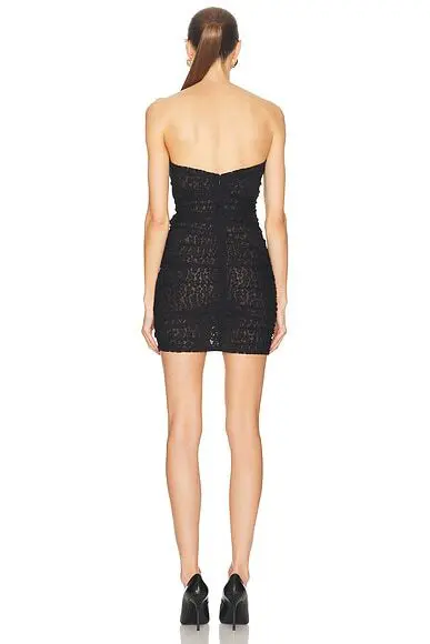 Alexandre Vauthier Panther Mini Dress