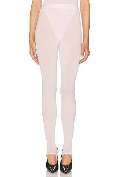 Wardrobe.NYC Sheer Stirrup Legging