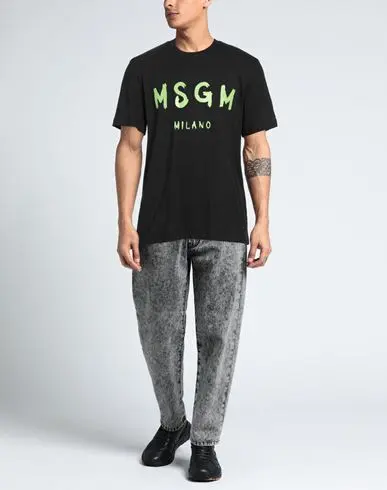 MSGM T-shirt Size Cotton - Black
