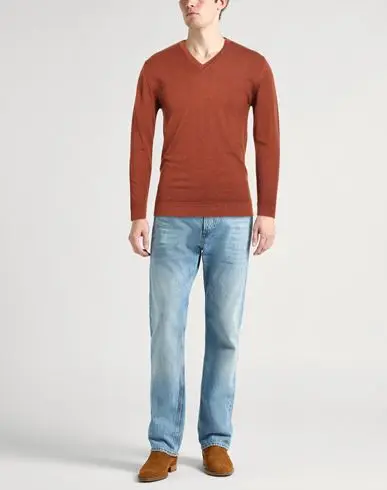 DANIELE FIESOLI Sweater Merino Wool - Red