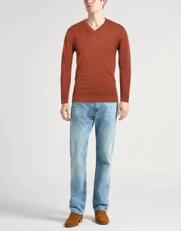 DANIELE FIESOLI Sweater Merino Wool - Red