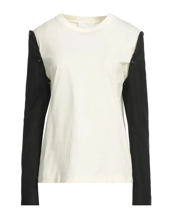 Erika Cavallini T-shirt With Detachable Sleeves