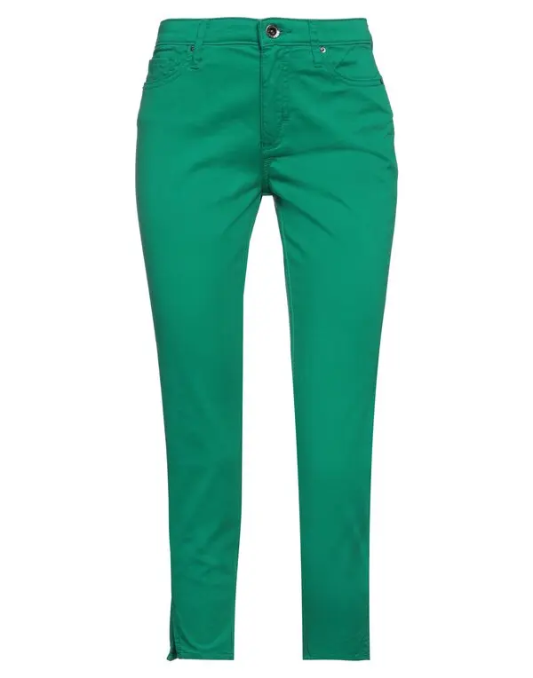 Armani Exchange Cotton-elastane Pants - Green