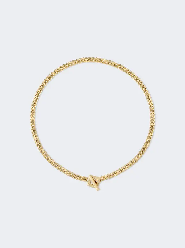 IVI Signore T-bar Chain Necklace - Yg