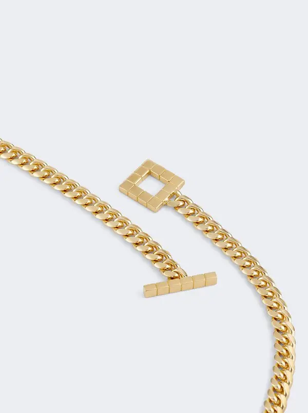 IVI Signore T-bar Chain Necklace