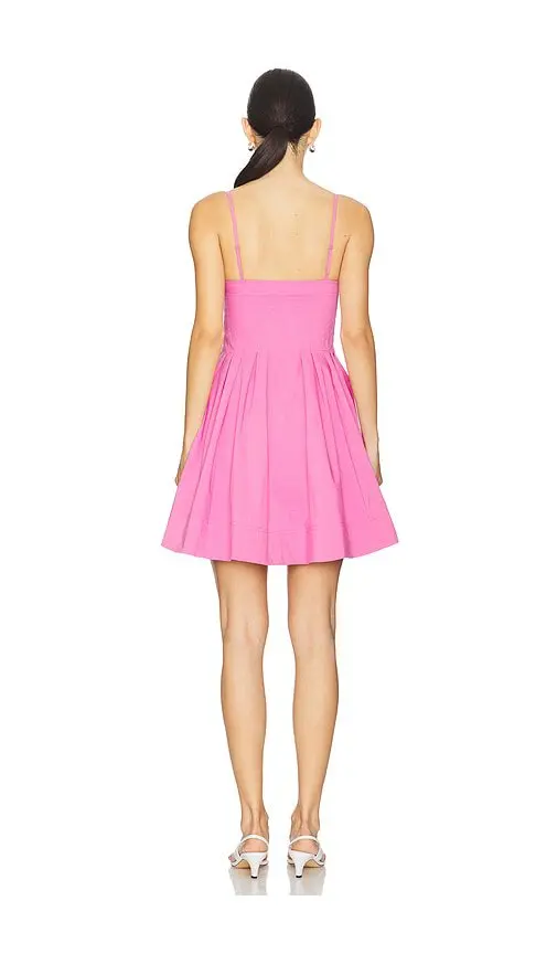Simkhai Kitt Mini Dress - Berry