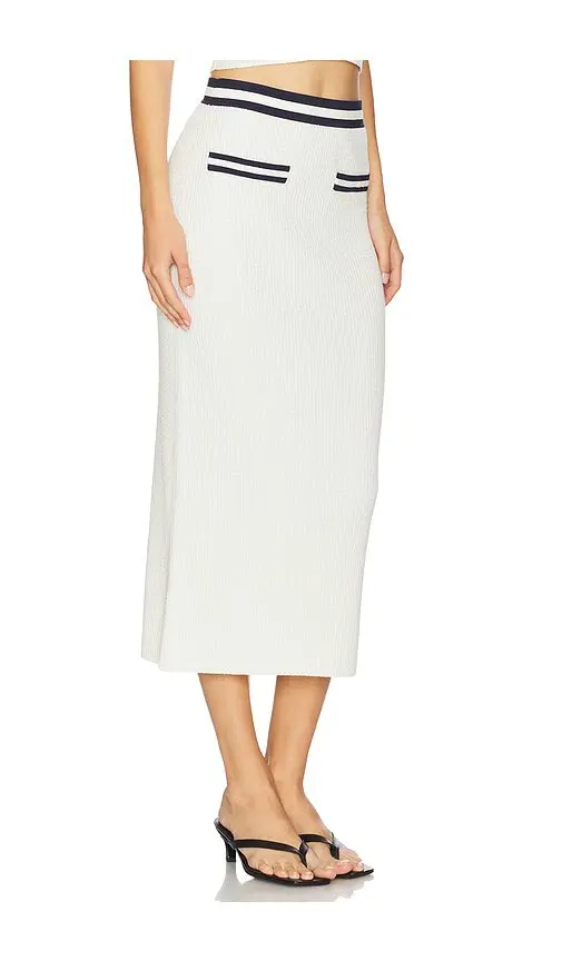 Simkhai Page Midi Skirt