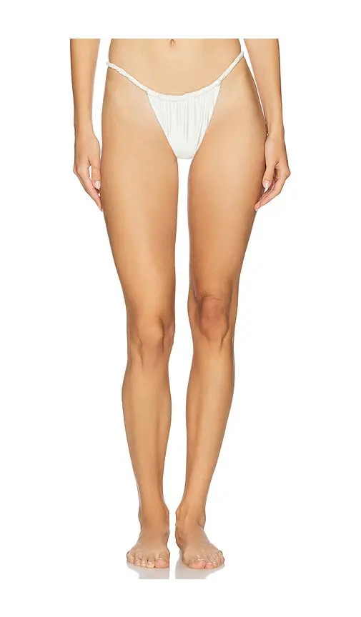 LOVEWAVE Rowena Bikini Bottom - Ivory