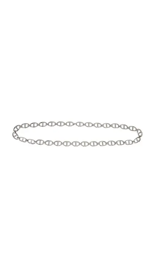 FRAME The Open Link Chain Belt - Silver
