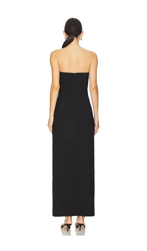 All The Ways Isolde Strapless Maxi Dress in BLACK. - Size Xs (Also in Xxs)
