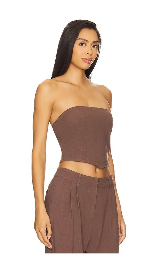 4TH & RECKLESS Macie Linen Top