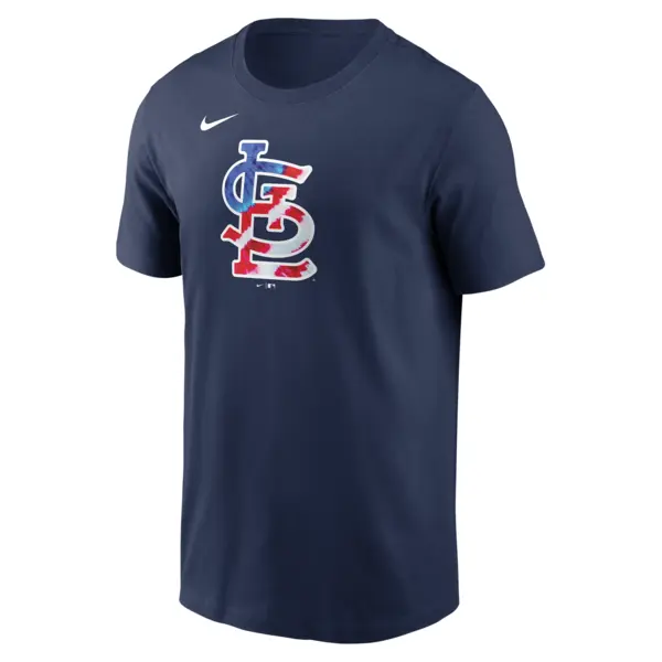 Nike St. Louis Cardinals Americana Mlb T-shirt - Blue