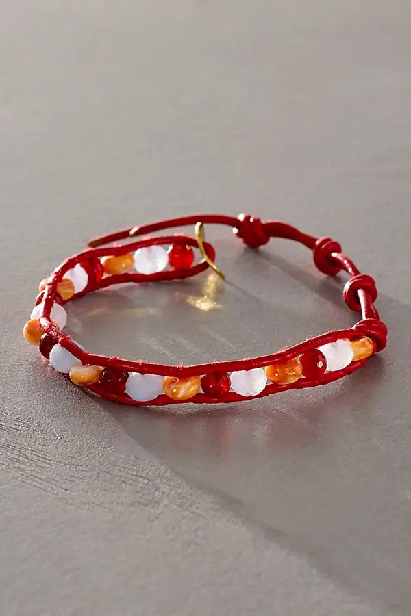 Chan Luu Stone Bracelet - Red