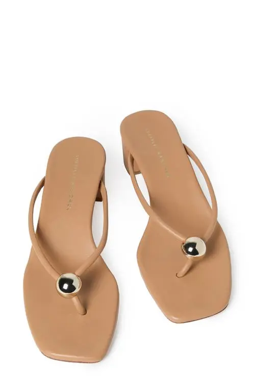 LOEFFLER RANDALL Odessa Block Heel Sandal - Dune