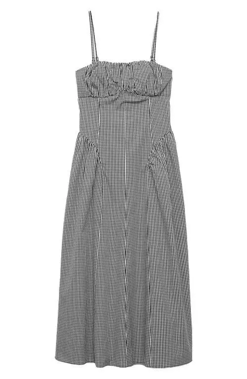midi dress cowl neck Sleeveless Cowl Neck Midi Dress | A-Line Dress