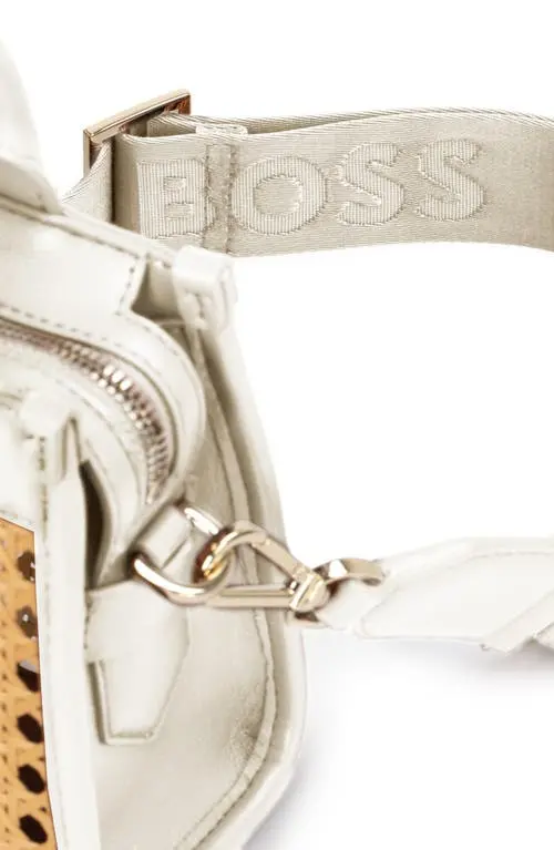 BOSS Mini Cane Tote - Ivory/ Natural