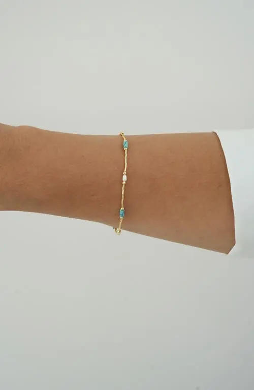 Argento Vivo Liquid Silver Beaded Bracelet