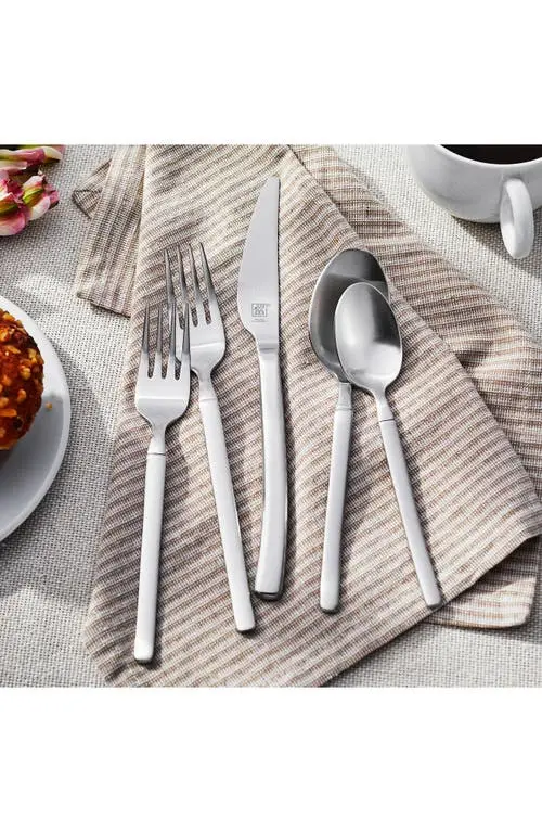 ZWILLING Opus Satin Finish 45-piece Flatware Set