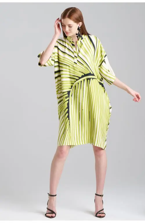 Natori Yoshinoki Caftan Dress - Pear