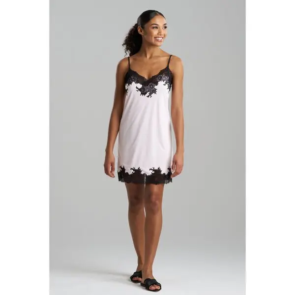 Natori Enchant Chemise - Pink/black