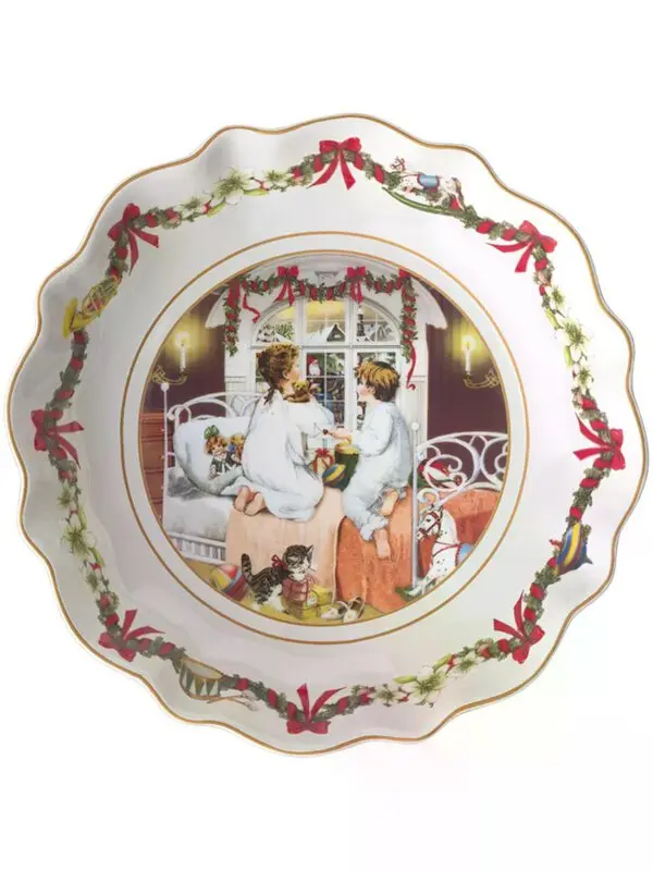 VILLEROY & BOCH Annual Christmas Edition Decorative Bowl - White