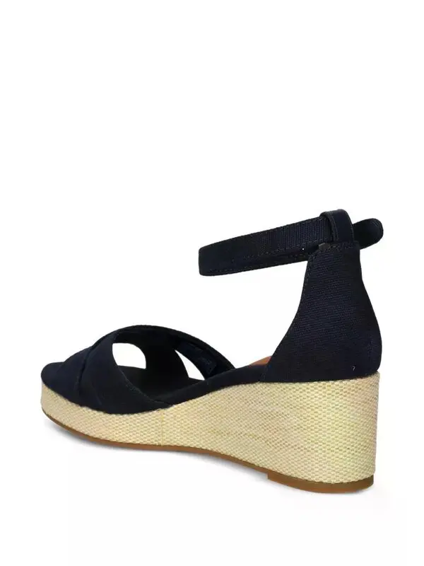 Tommy Hilfiger 60mm Crossover-strap Wedge Espadrilles