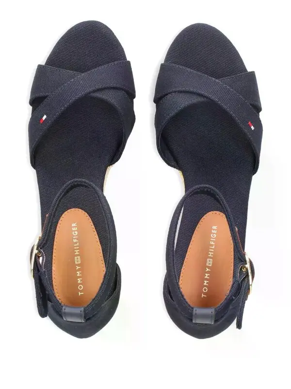 Tommy Hilfiger 60mm Crossover-strap Wedge Espadrilles