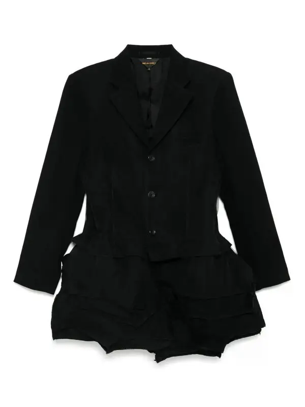 Comme Des Garçons Asymmetric Hem Blazer