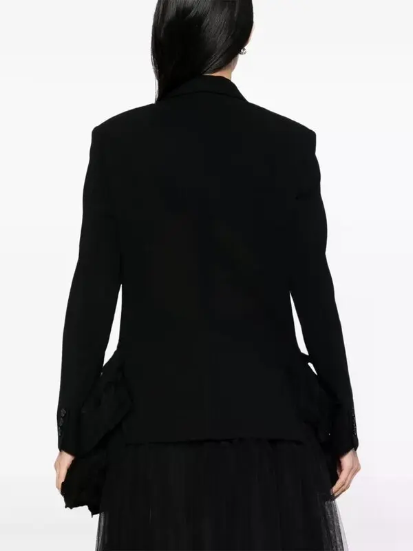 Comme Des Garçons Asymmetric Hem Blazer