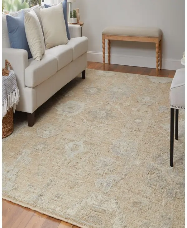 FEIZY Grafton 69f8f Area Rug, 2' X 3 - Brown
