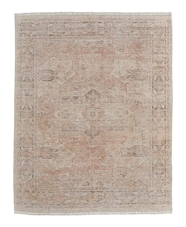 FEIZY Caldwell 8977f Area Rug, 5' X 7'6 - Orange/ivory