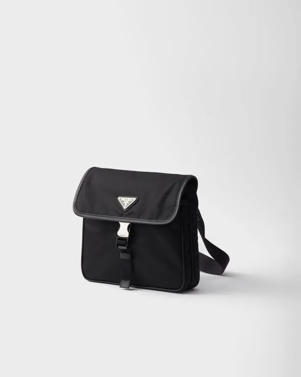 Prada Re-nylon And Saffiano Leather Shoulder Bag