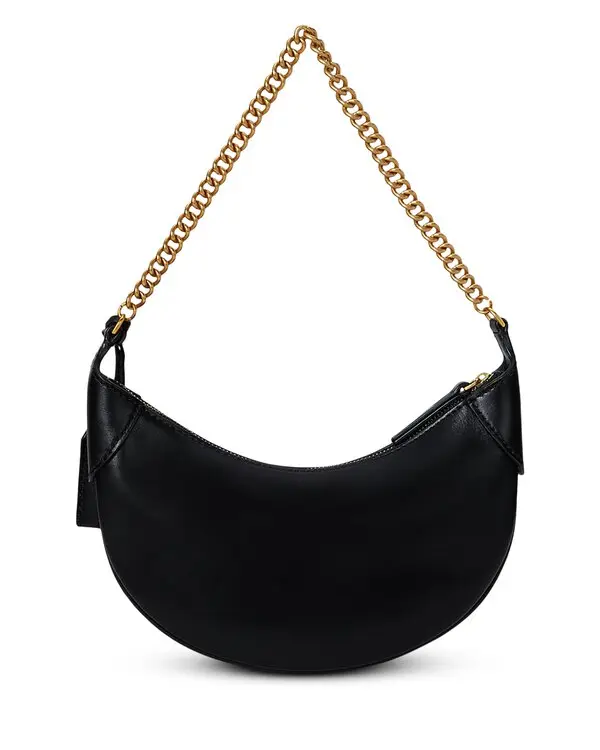 Polo Ralph Lauren Polo Id Leather Mini Chain Bag - Black