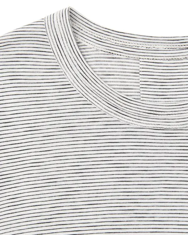 Whistles Rosa Double Trim Stripe T-shirt - Multicolor