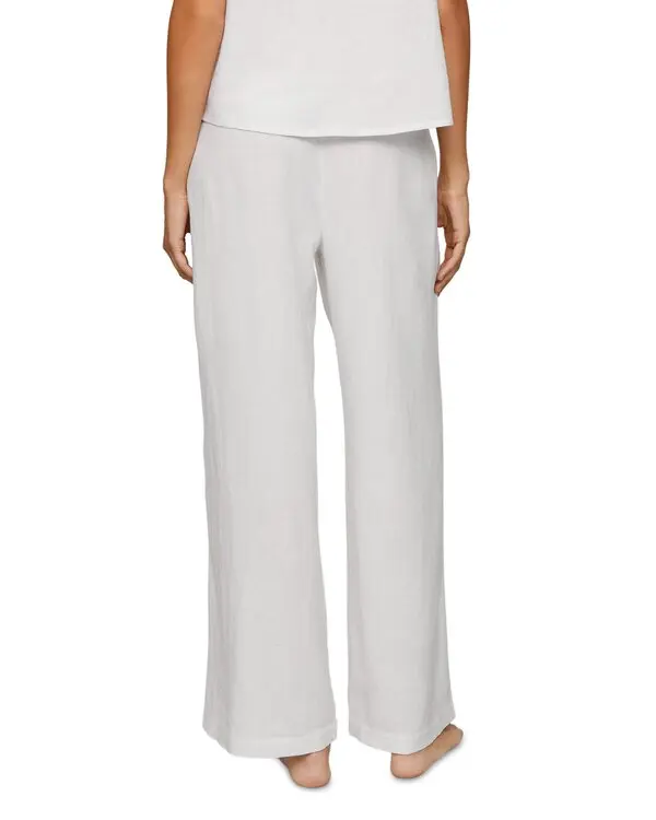 Eberjey Linen Blend Relaxed Pajama Pants