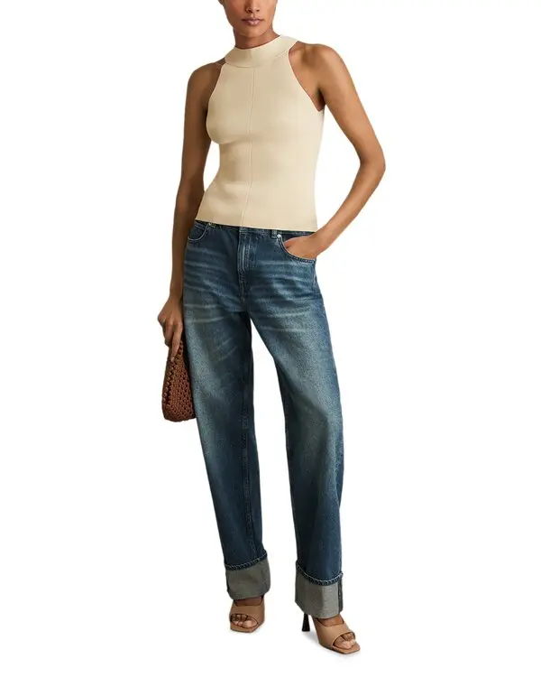 REISS High Neck Top